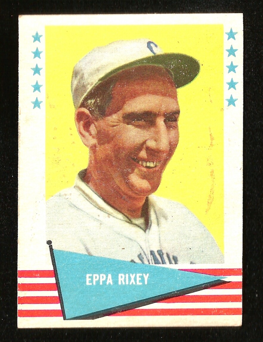 1961 Fleer SET BREAK #71 EPPA RIXEY EX+/EXMINT (ST) HOF CINCINNATI REDS ...