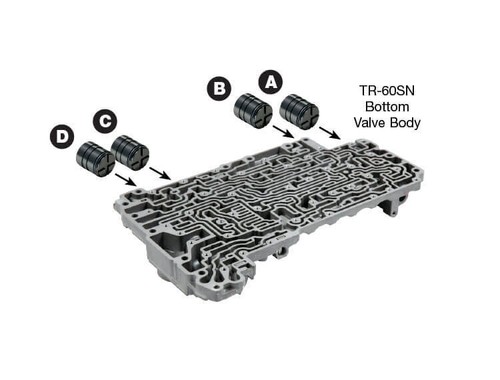 . 09g O9G valve body accumulator piston late style SMALL 16mm with ...