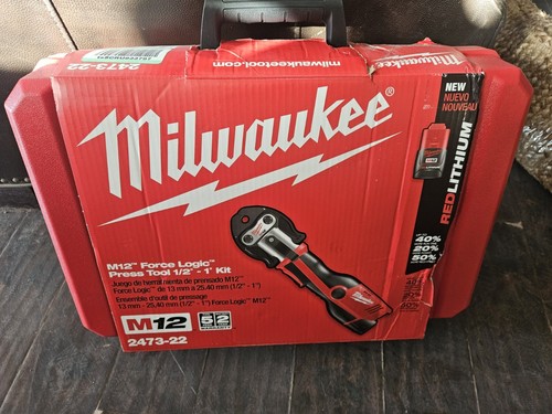 Milwaukee 2473-22 M12 12V Force Logic Press Tool Kit 45242288311 | eBay