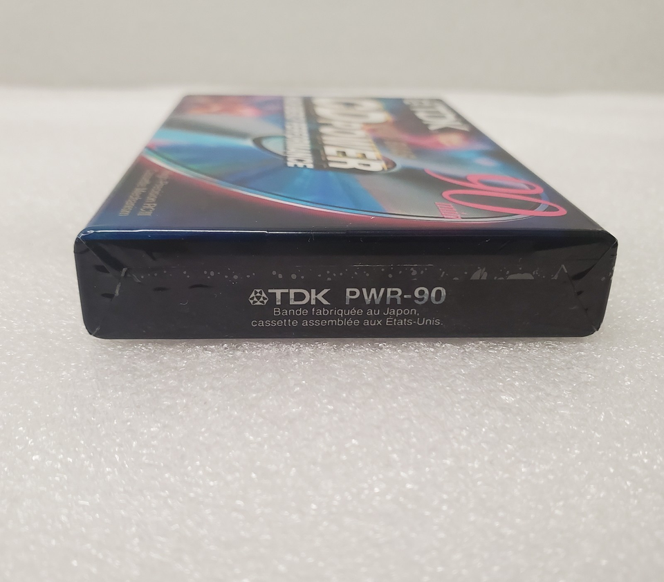 TDK CD Power High Bias 90 Minutes Blank Audio Cassette Tape Sealed | eBay