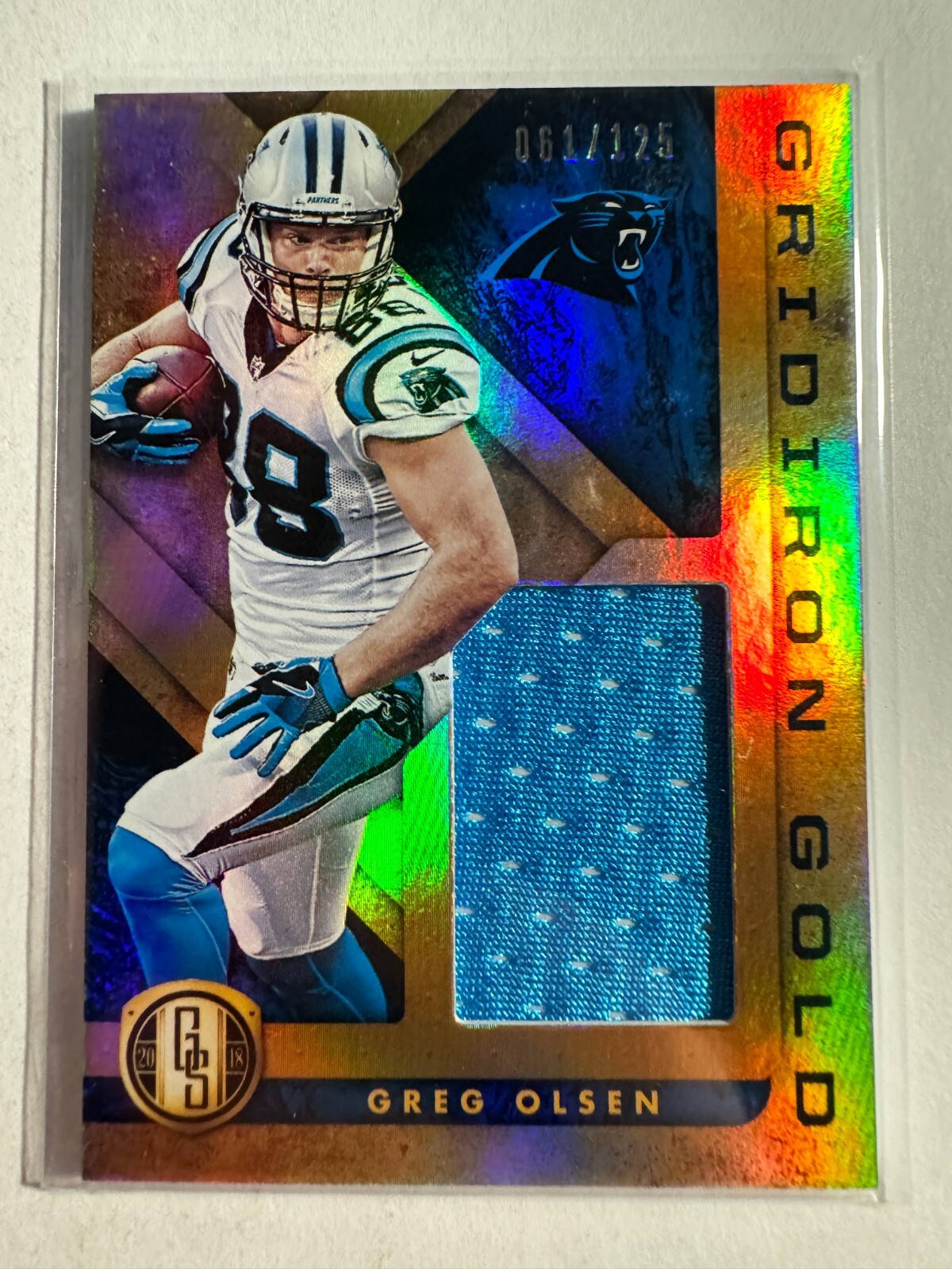 K197,446 - 2018 Panini Gold Standard Gridiron Gold Materials #3 Greg ...