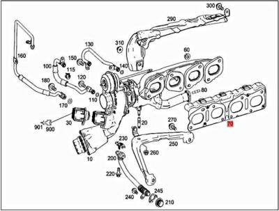Genuine MERCEDES Multi-hole seal 2741420180 | eBay