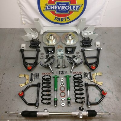 1949 to 1954 Chevy Car Mustang II 2 Front End Suspension Kit Hub to Hub ...
