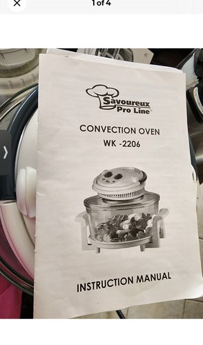 Savoureux Pro-Line Convection Oven Model WK-2206 New | eBay