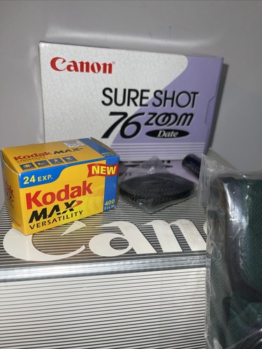 Canon Sure Shot 76 Zoom Date Camera Kit | eBay