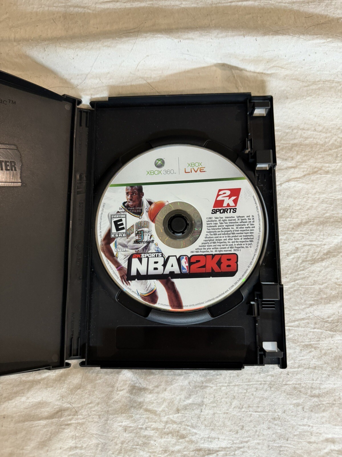 NBA 2K8 (Microsoft Xbox 360, 2007) DISC ONLY 710425392559| eBay