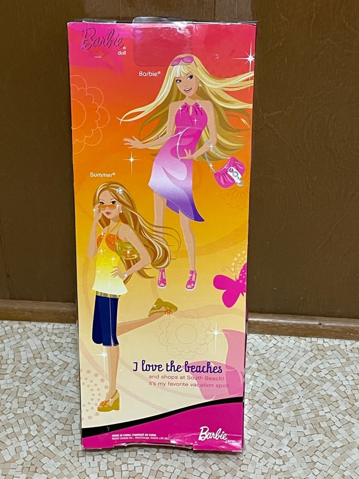 2008 Barbie Fashion Fever South Beach Summer Doll Rare | eBay