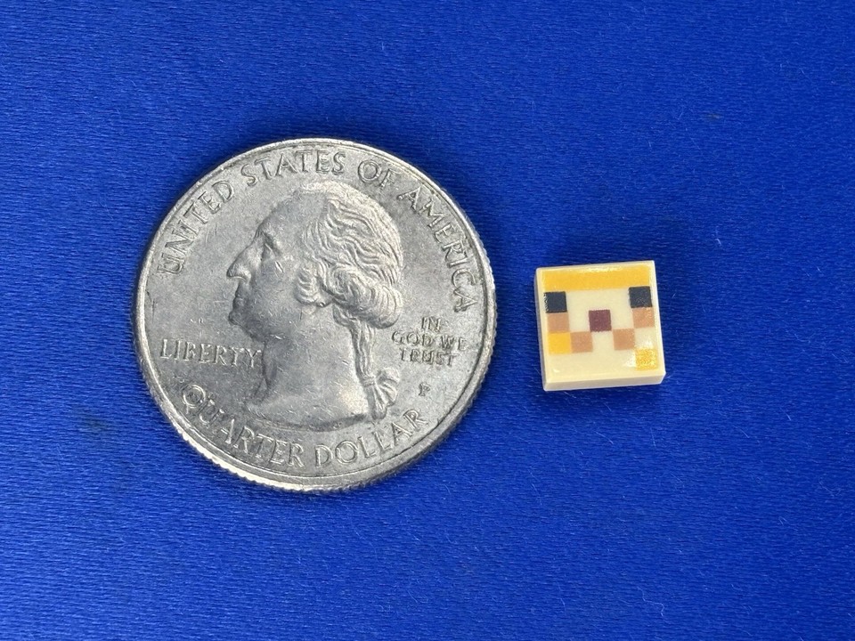 LEGO Pufferfish Puffer Fish .5x.5 Small Tile Minecraft Pixelated Fry ...