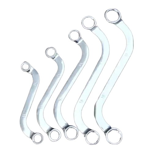 12 Point S Type Box Wrench Set 5 Pc with Clear Size Stamp on Both Sides ...