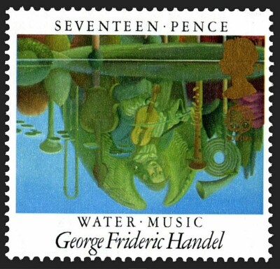 Water Music - George Frederick Handel on 1985 stamp | eBay