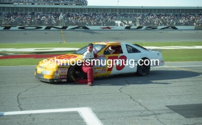 VINTAGE RACING PHOTO 8X10 #4094-12; PHIL BARKDOLL, 1995 DAYTONA 500 ...