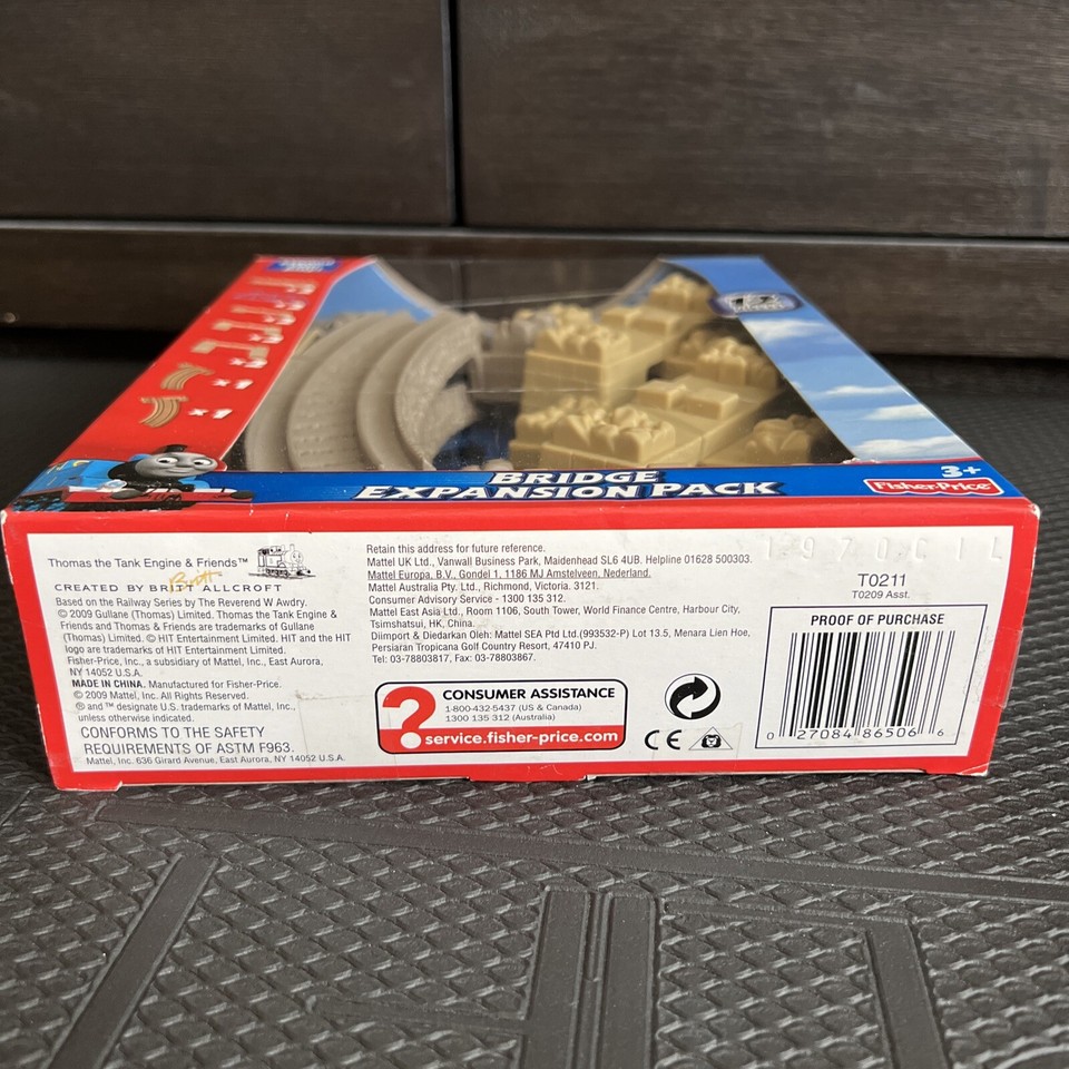 Thomas & Friends Trackmaster Motorized Railway 12 Piece BRIDGE ...