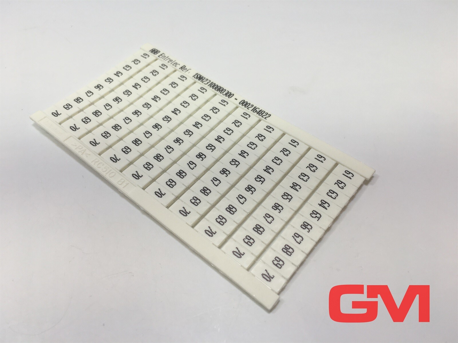 Abb Entrelec Marker Card 1Sna231008R0300 - 002164822 Rc510 61-70 | eBay UK