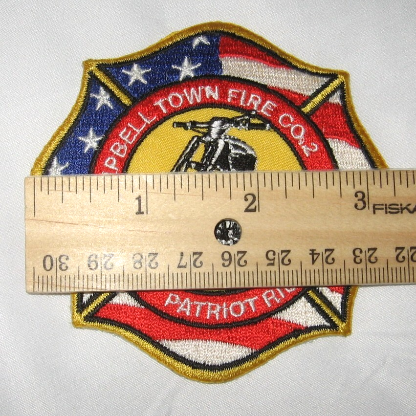 Motorcycle Charity Ride Patch 2008 Patriot Ride Sew-On Embroidered ...