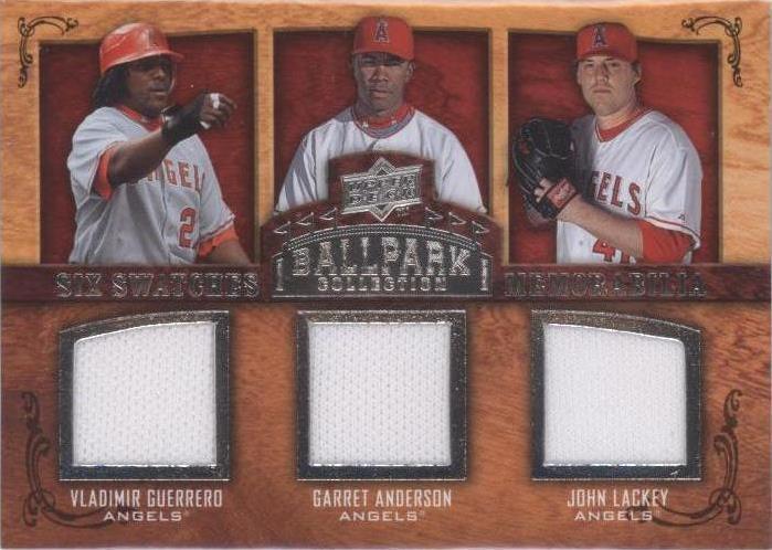 2008 Upper Deck Ballpark Collection - Six Swatch Memorabilia Vladimir ...
