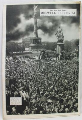 NEW YORK TIMES MID WEEK PICTORIAL MAGAZINE 25 SEPTEMBER 1915 WWI WAR ...