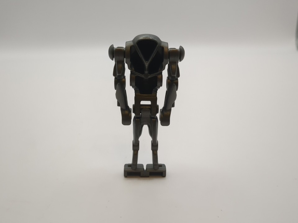 LEGO Super Battle Droid Minifigure Star Wars Pearl Dark Gray Clone Wars ...