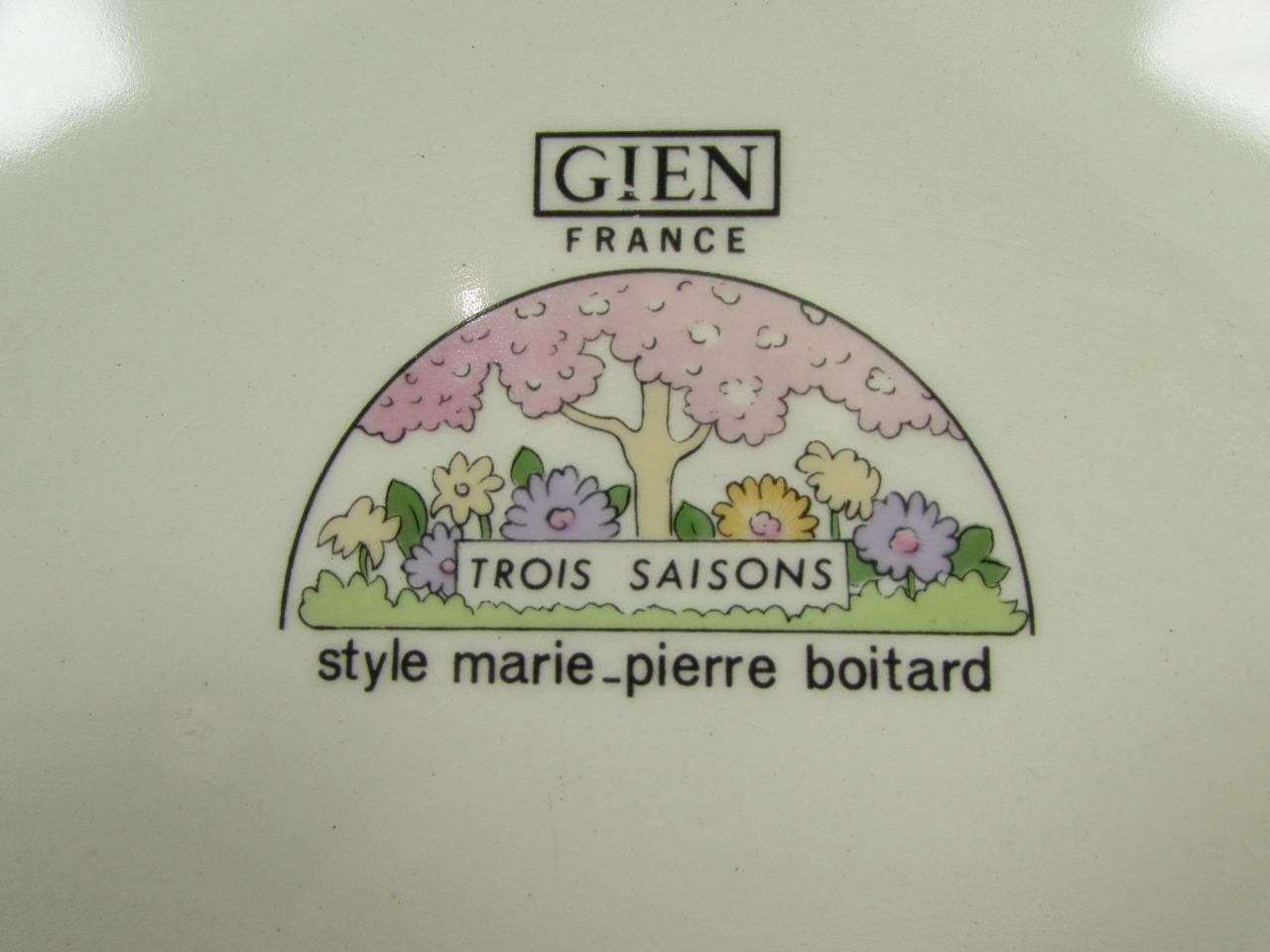 Gien France Trois Saisons Serving Platter MARIE PIERRE BOITARD Floral ...