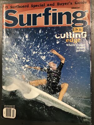 SURFING MAGAZINE FEBRUARY 1995 VOL 31 TODD MILLER-LITTLE SHEA LOPEZ | eBay