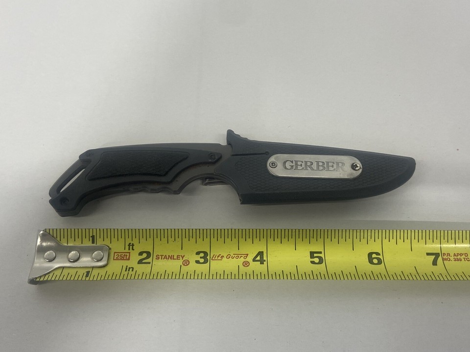RARE/DISCONTINUED Gerber Epic Basic Fixed Blade Knife w/Sheath | eBay