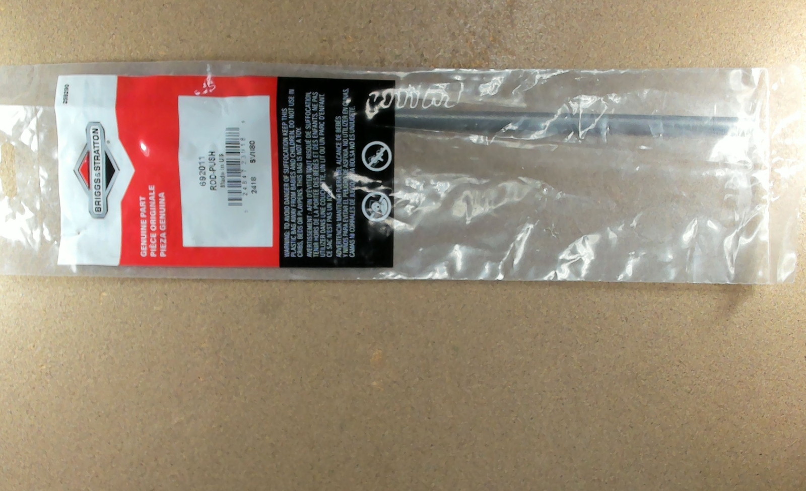 692011 Briggs & Stratton Push Rod Replaces 495136 692011 | eBay
