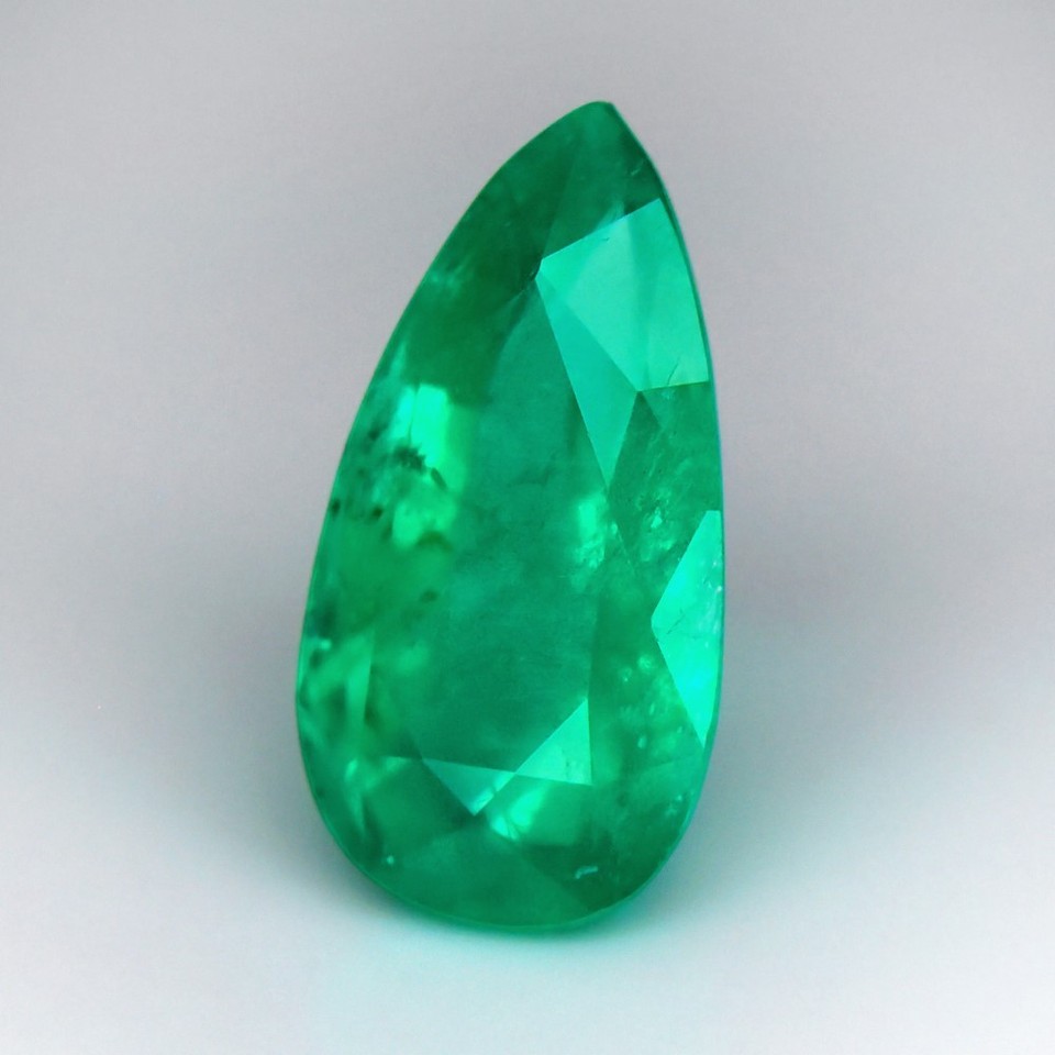 💎 AIGS CERTIFIED Big 10.36ct Natural Vivid Green Emerald Brazil - Gorgeous Gem | eBay