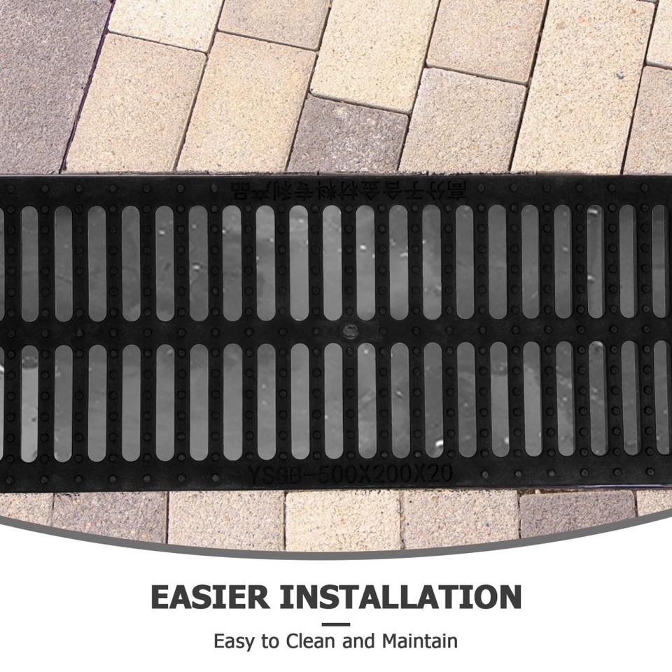 Trench Cover City Sewer Professional Drain Plates Grate Outdoor | eBay UK