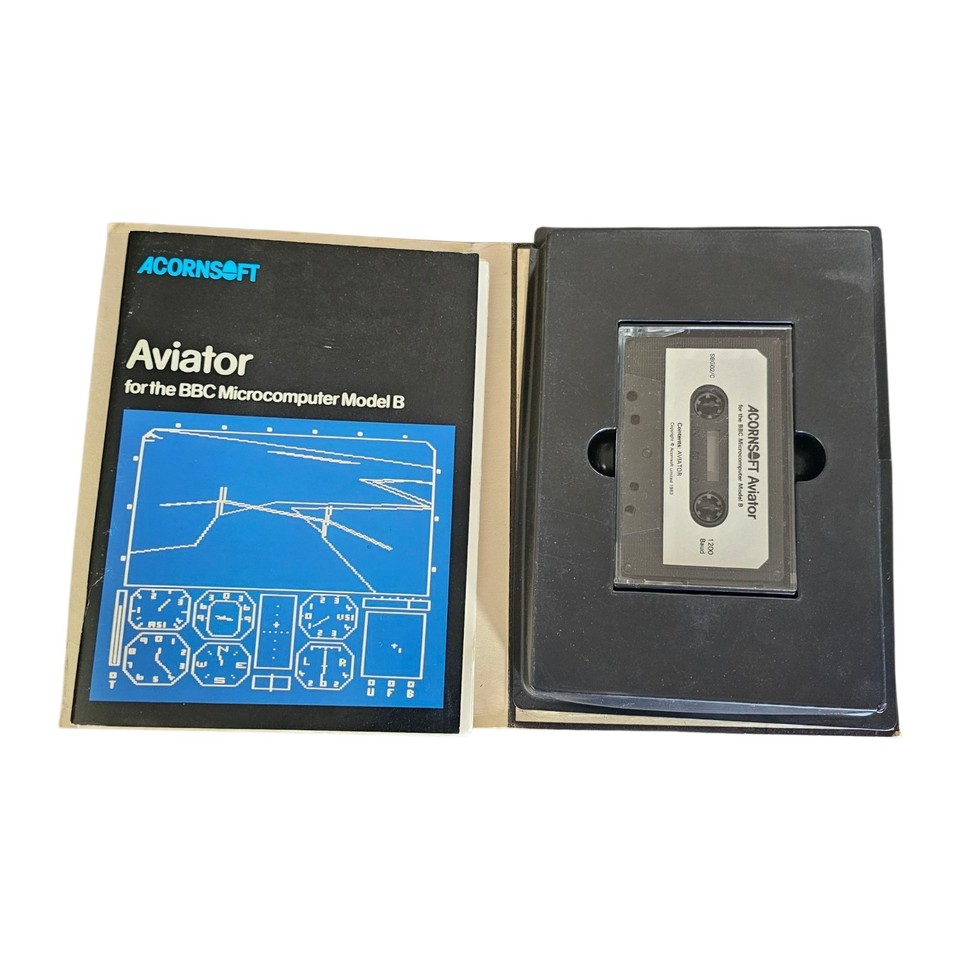 Aviator Game for BBC Microcomputer Model B - Acornsoft Vintage Classic ...