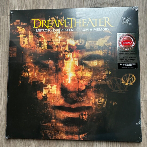 DREAM THEATER ~Metropolis, Pt. 2: Scenes From A Memory Clear Vinyl New ...