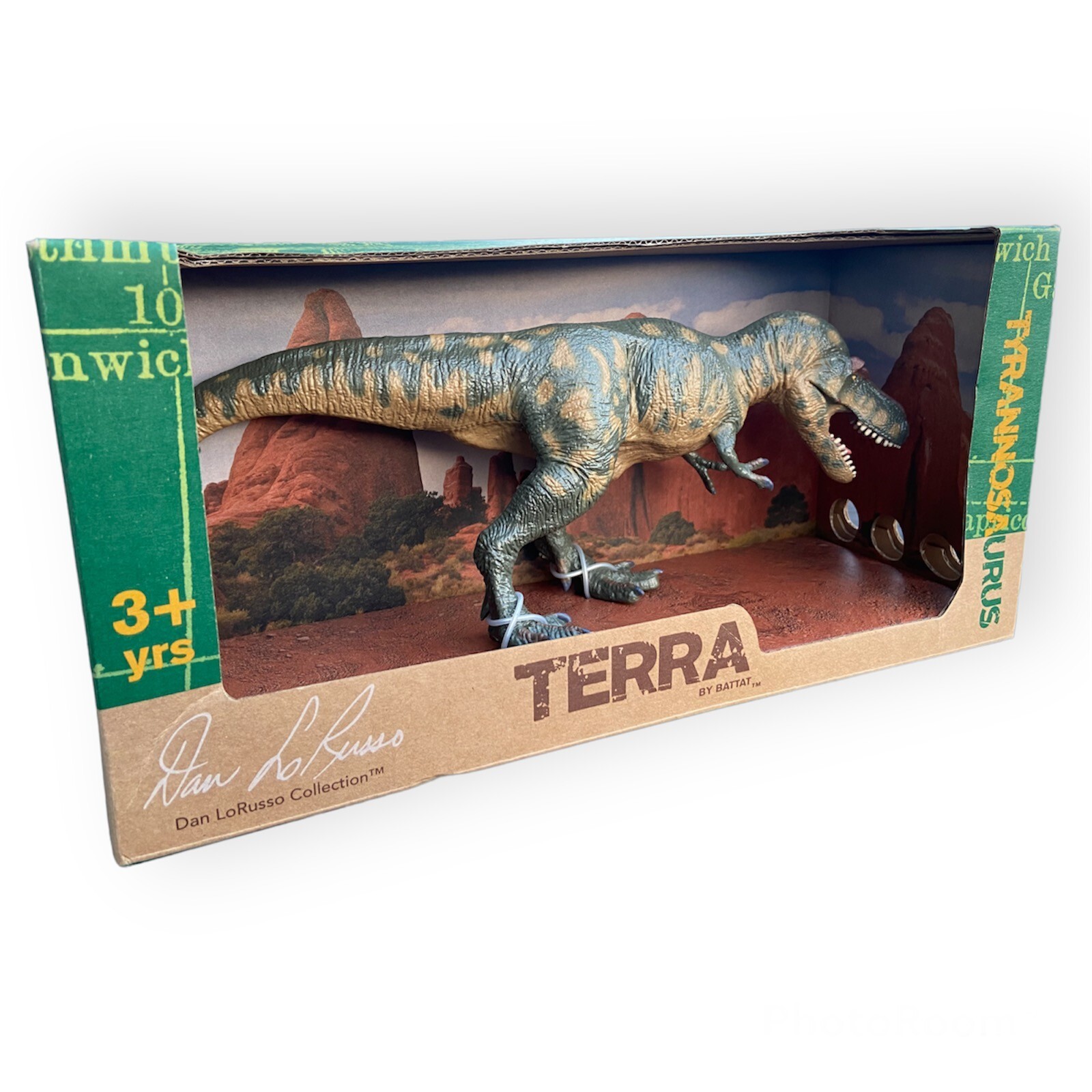 Tyrannosaurus Rex Dinosaur Figure Terra By Battat Dan LoRusso ...