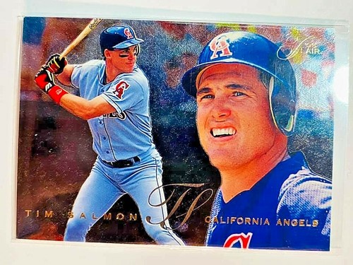 1995 Flair #21 Tim Salmon California Angels | eBay