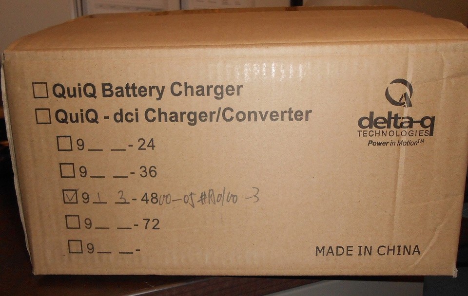 New Delta-Q-QuiQ-On-or Off Board-48V-Battery-Charger-913-4800-Golf-Cart ...