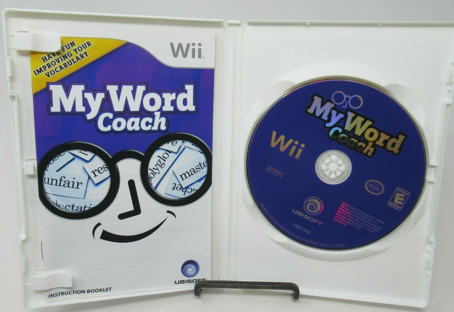 MY WORD COACH GAME FOR NINTENDO Wii, GAME DISC, CASE, MANUAL, IMPROVE ...