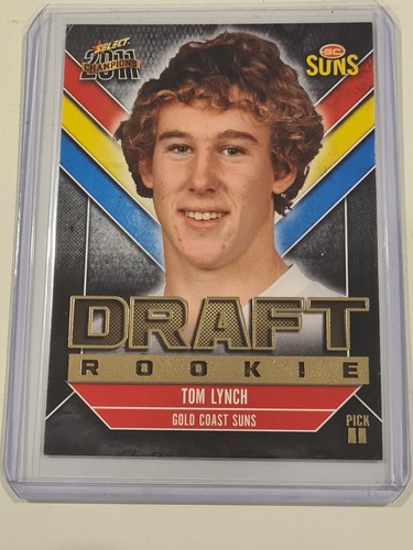 AFL Select 2011 Champions Rookie Draft Tom Lynch DR11 Gold Coast ...