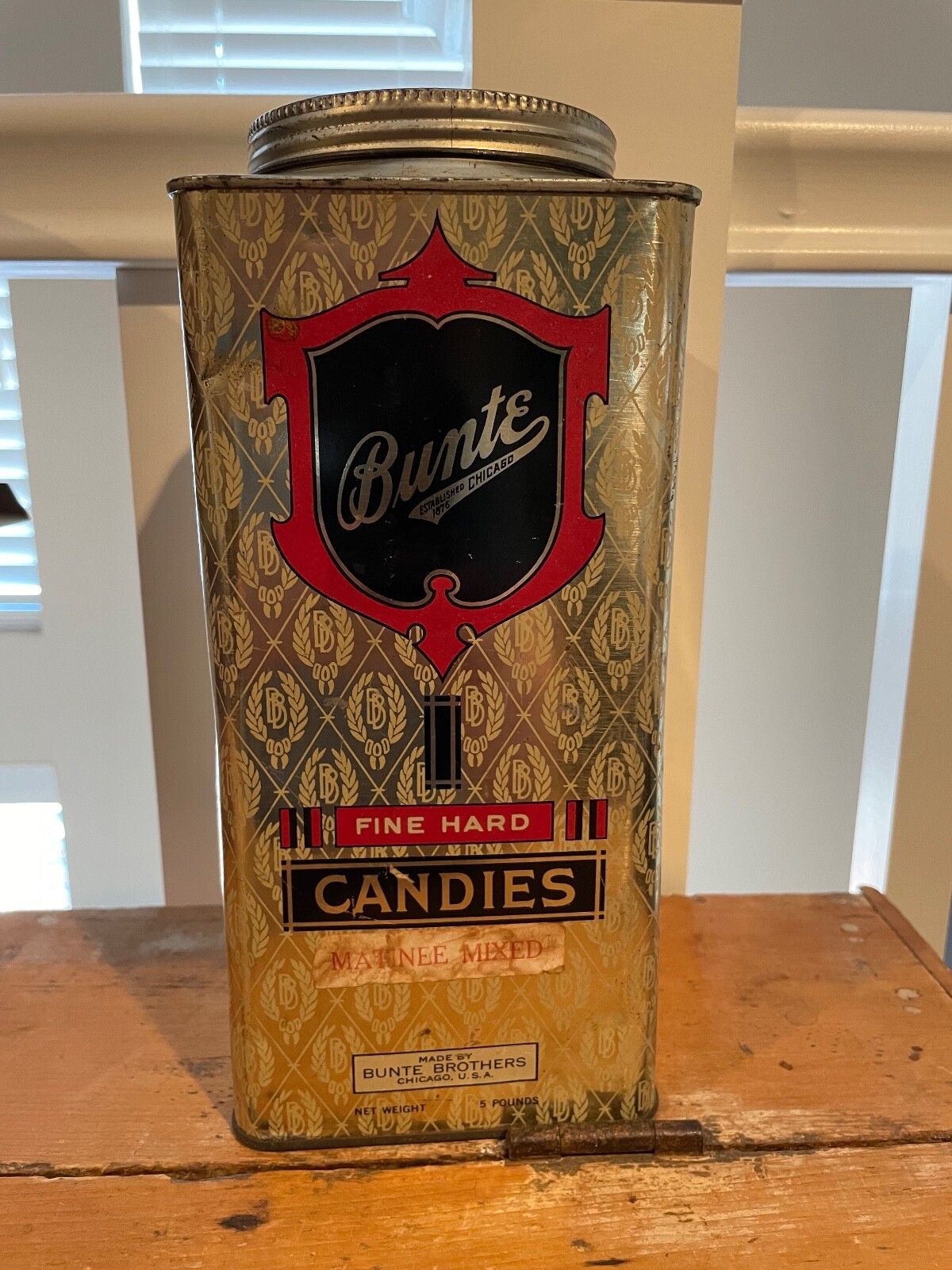 Antique 1920's Bunte Candy Tin Fine Hard Candies | eBay
