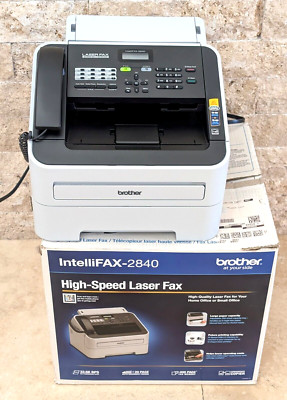 BROTHER Intellifax 2840 Super G3/33.6 kbps Laser Printer Fax Machine | eBay