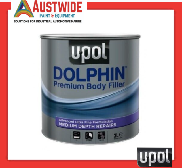 UPol Dolphin Premium Body Filler 3L WITH HARDENER | eBay