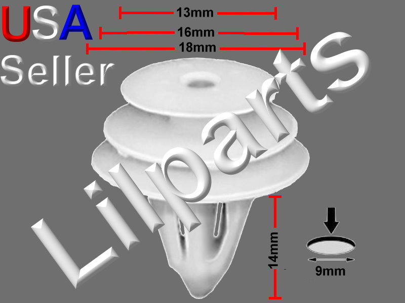 Rear DOOR TRIM PANEL CLIP 01553-09791 0155309791 1553-09791 155309791 ...