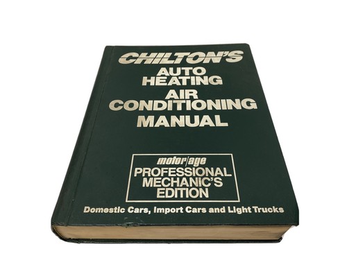 Chilton's AC/Heating Manual '87-'98 7963 Domestic Import Cars Light ...