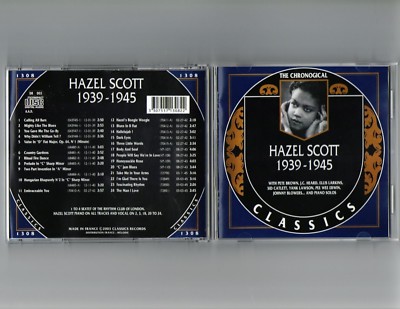 HAZEL SCOTT 1939-45 CLASSICS CD LONG OUT OF PRINT NEW SEALED | eBay
