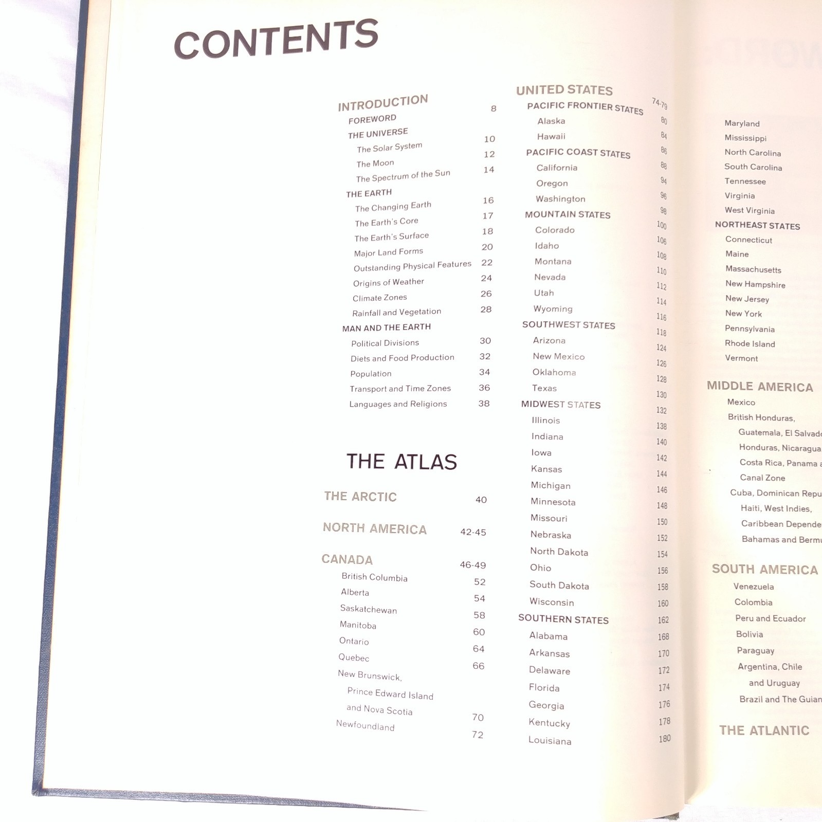 Pictorial World Atlas Life Rand McNally 1961 Maps Geography | eBay