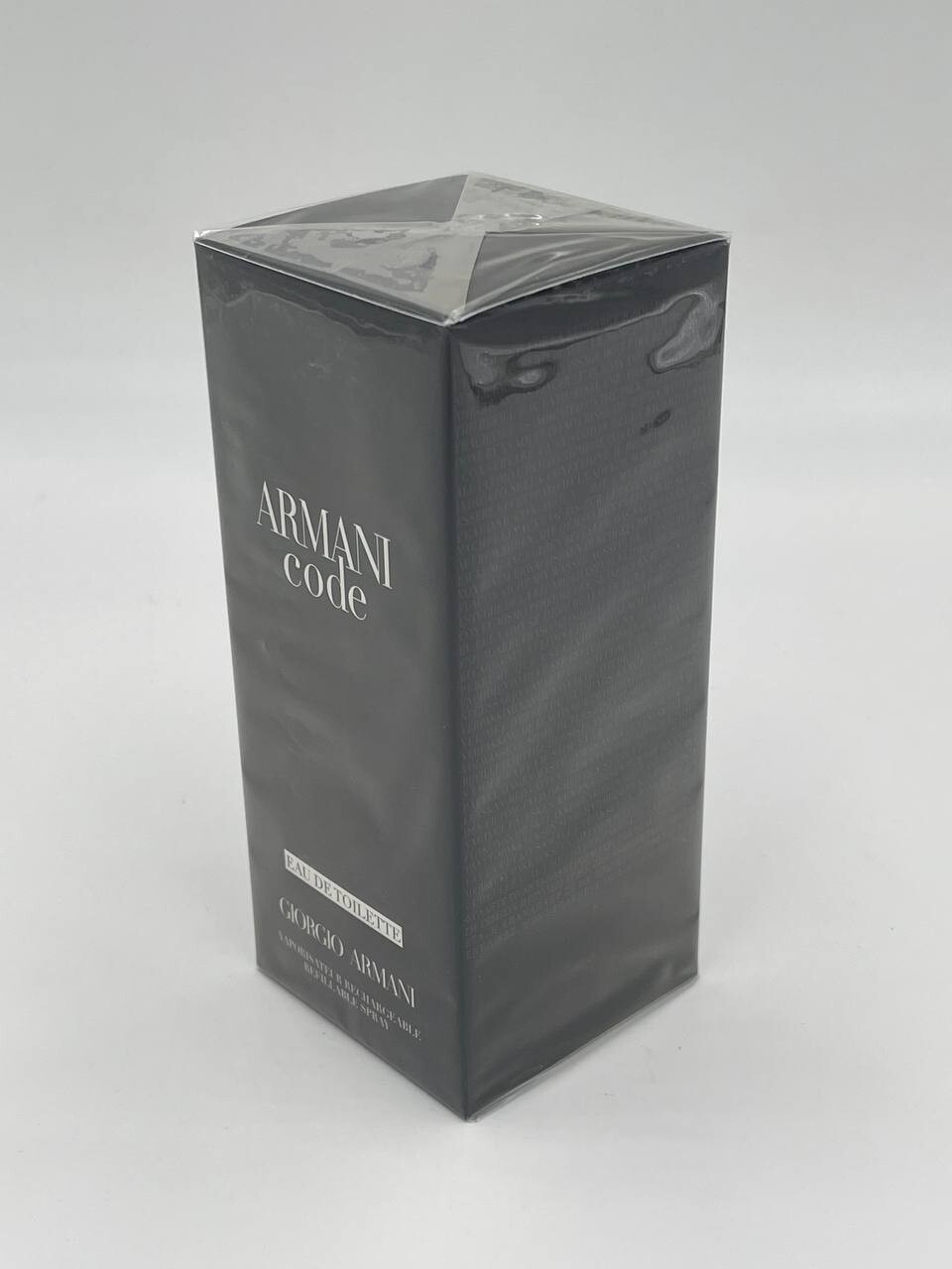 Armani Code by Giorgio Armani 4.2 oz EDT Refillable Cologne for Men NEW