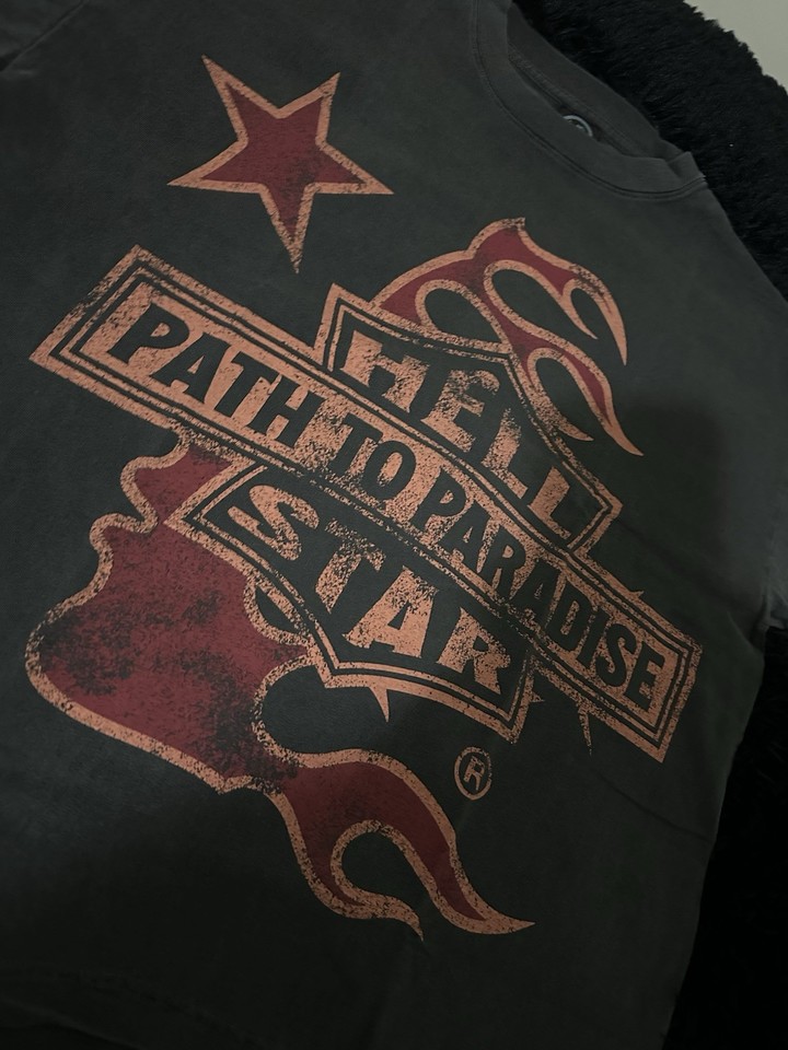 Hellstar Tour Tee Vintage Black Size X-Large Brand New | eBay
