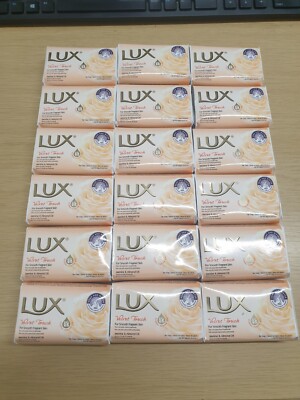 Lux Velvet Touch 80g Soap Bars Jasmine & Almond Oil X18 JUST £13.79 ...