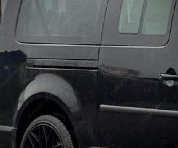 VW CADDY SIDE DOOR RAIL COVERS LEFT & RIGHT | LWB MAXI | FIXING KIT ...