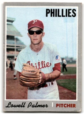 1970 Topps Lowell Palmer Philadelphia Phillies #252 | eBay