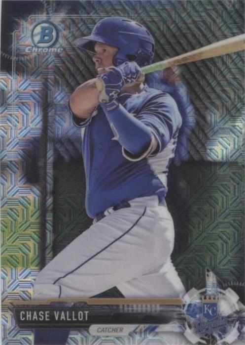 2017 Bowman - Chrome Prospects Chase Vallot #BCP10 Refractor (RC) for ...