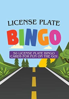 License Plate Bingo: 50 License Plate Bingo Cards For Fun On The Go!. Bingo