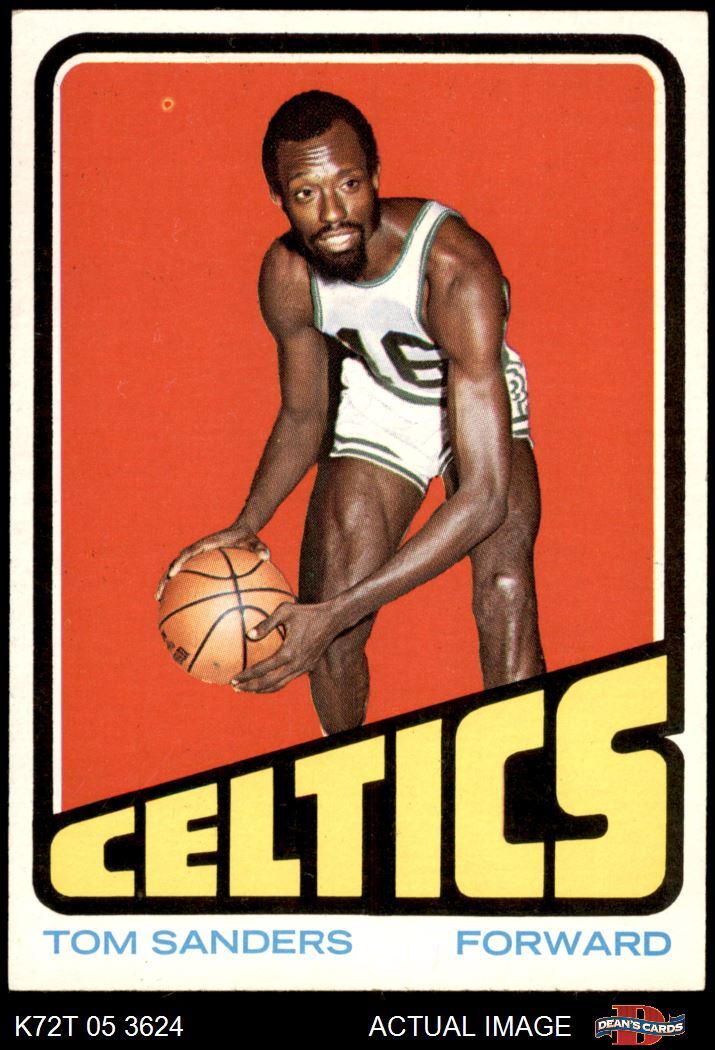 1972 Topps #74 Satch Sanders Celtics New York University 6.5 - EX/MT+ ...