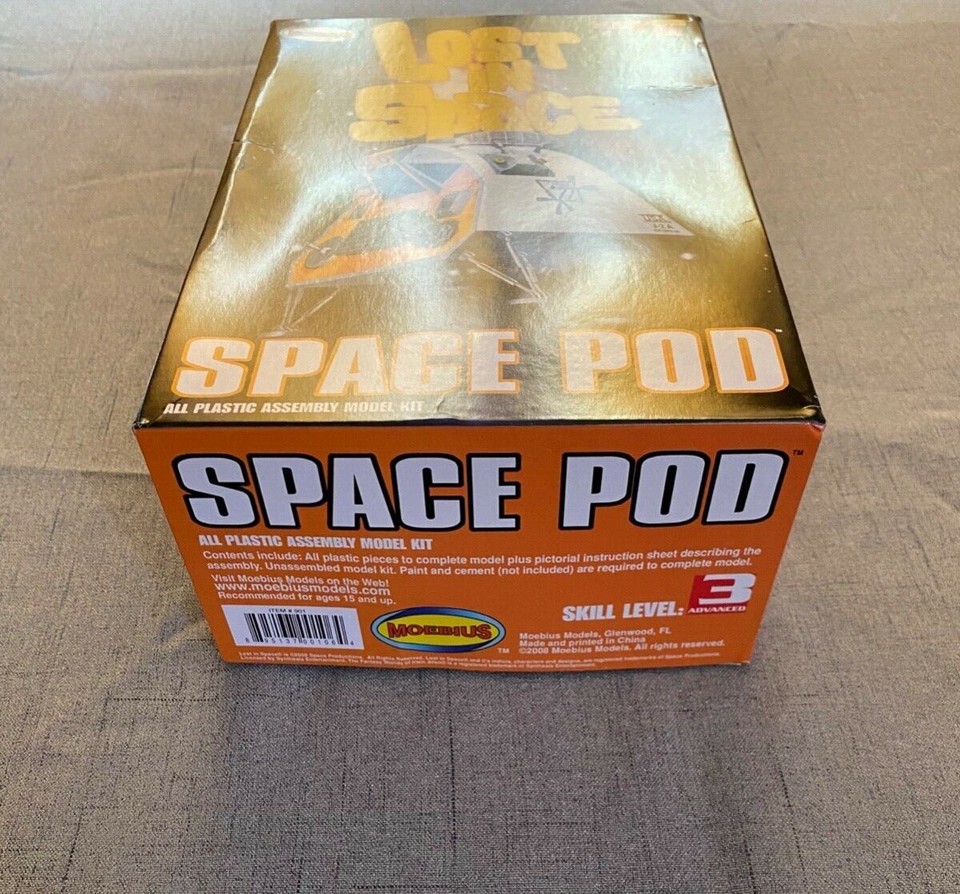 Moebius 1/24 Lost in Space Space Pod Plastic Model Kit - New in box | eBay